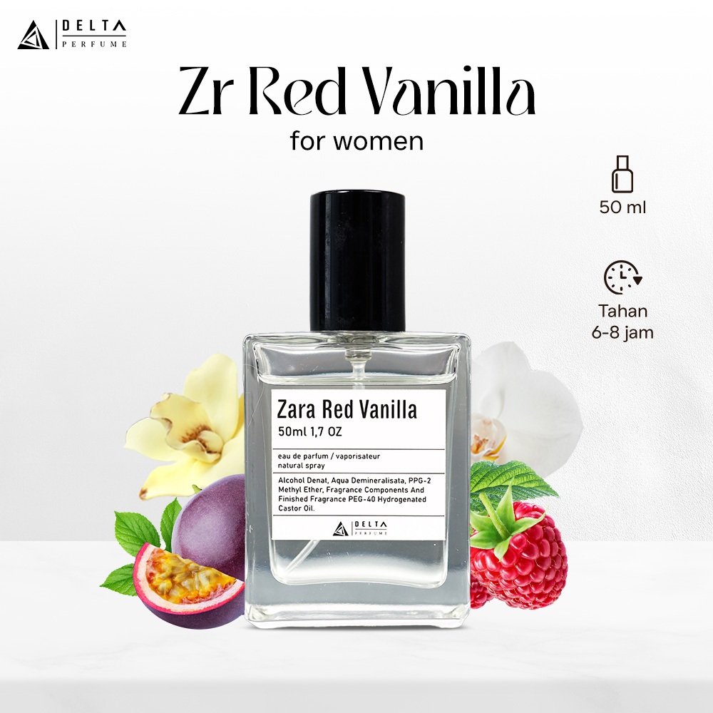 Jual Delta Perfume Official | Zr Red Vanilla - Parfum Wanita Tahan Lama ...