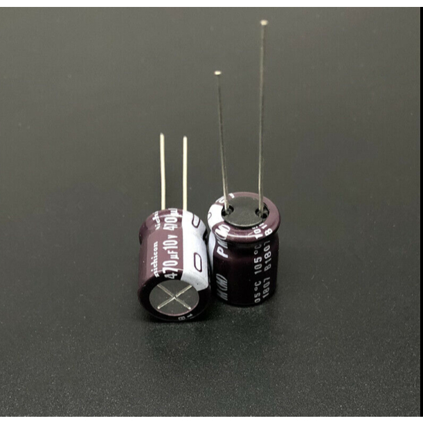 Jual Kapasitor Capacitor ELCO Polar 470uf 10v 470 uf 10 V 470 mikro 10 ...