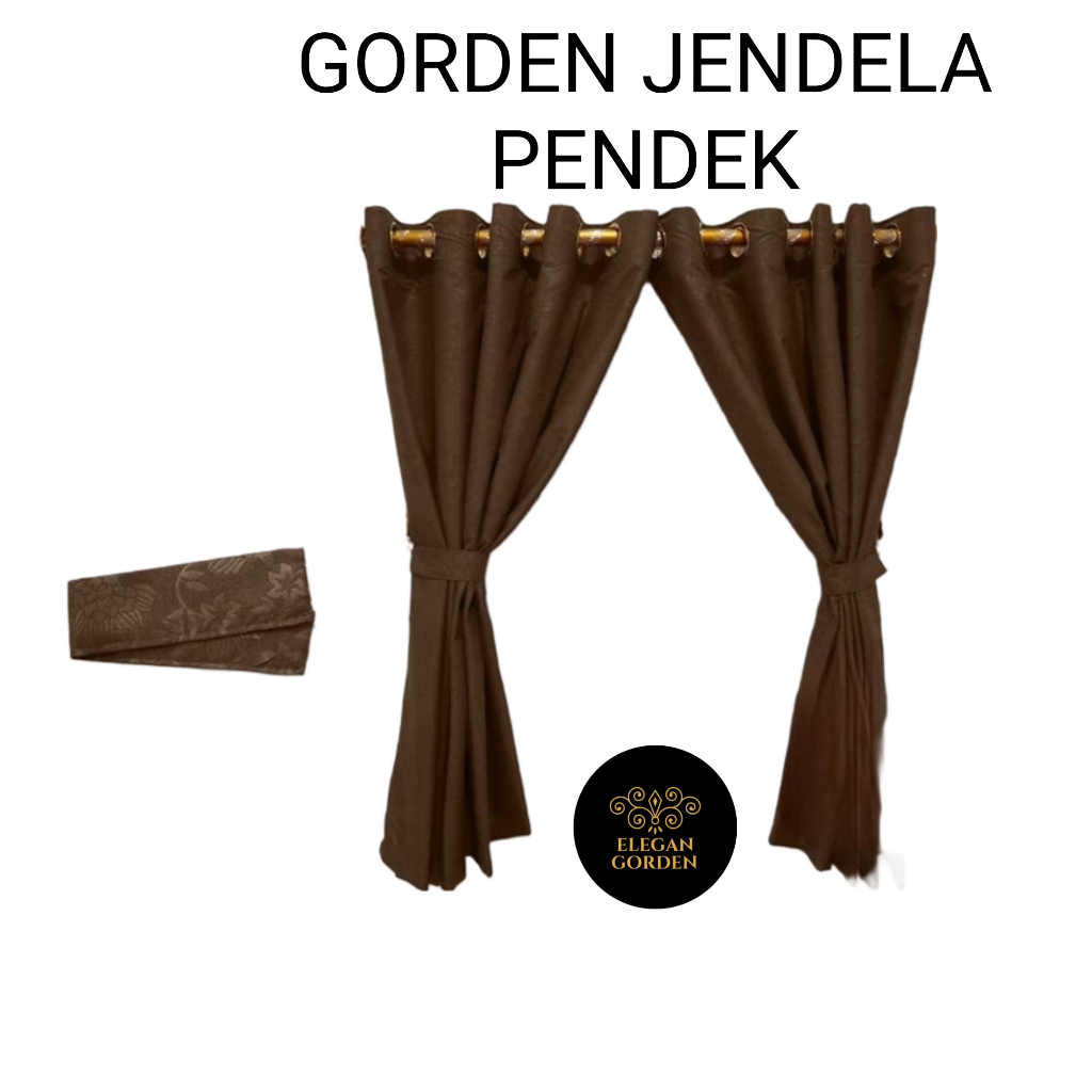 Jual GORDEN JENDELA KAMAR PENDEK UKURAN TINGGI 120 DAN 150 CM /HORDENG ...