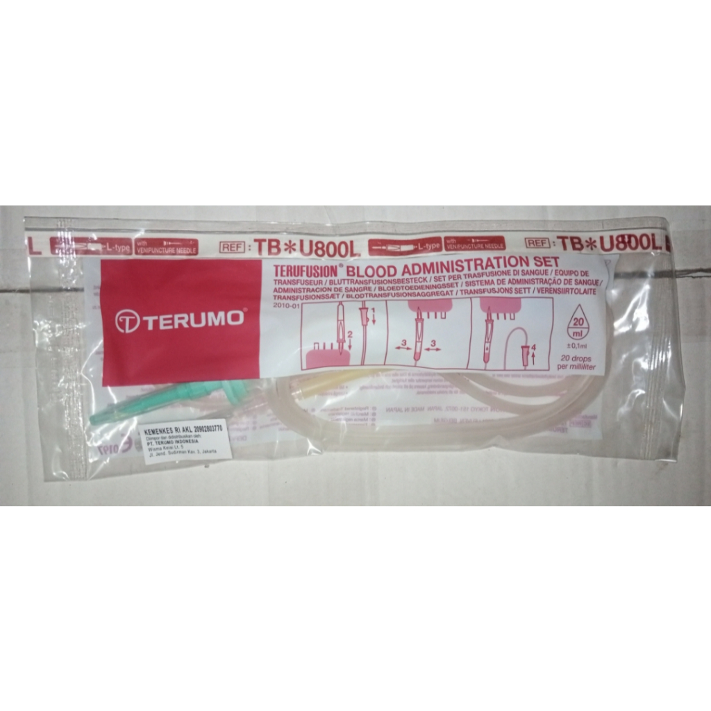 Jual Blood Terufusion Set TERUMO TB*U800L | Shopee Indonesia