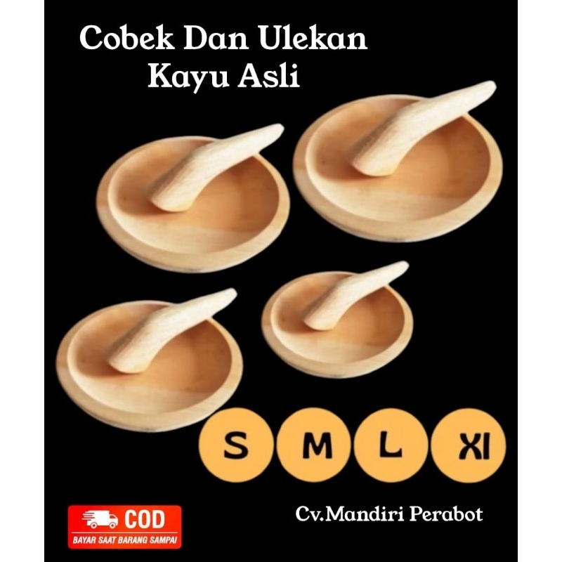 Jual Cobet kayu+ Mutu kayu asli kuat tebal oringinal satu set | Shopee ...