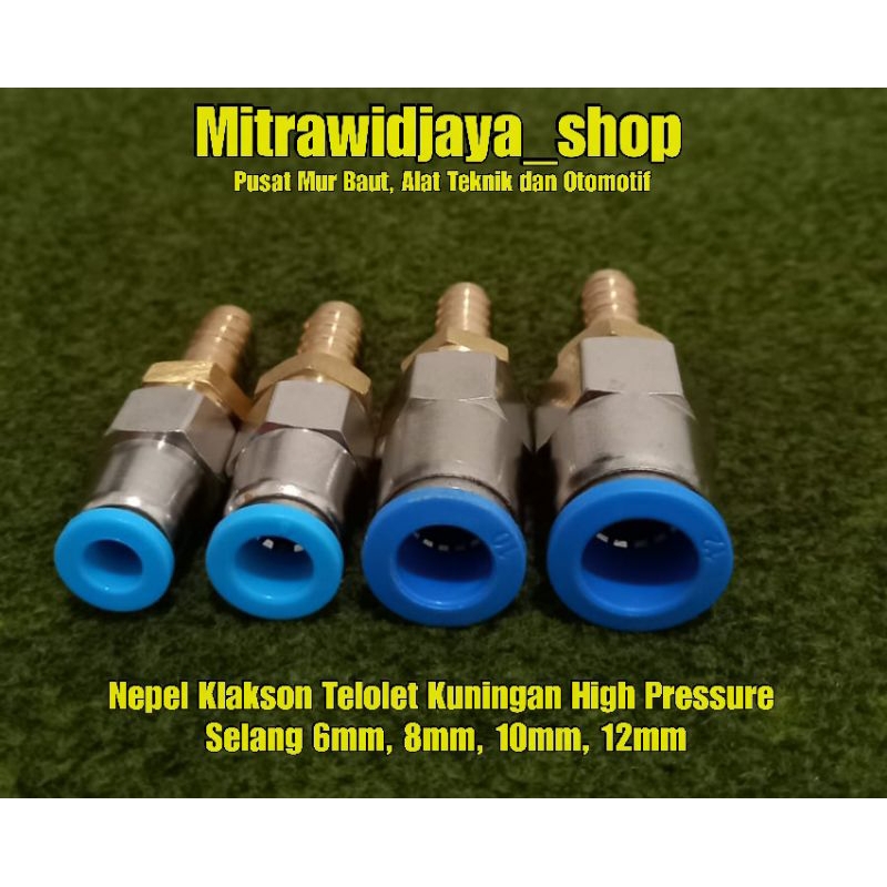 Jual Selang Nepel klakson telolet nepel klakson basuri selang 6mm, 8mm ...