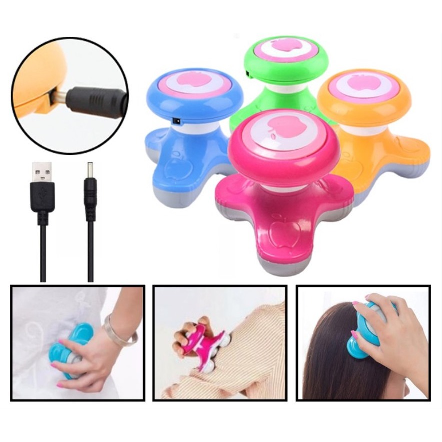 Jual Alat Pijat MIMO Mini Portable Massager Elektrik USB Refleksi Pijit ...