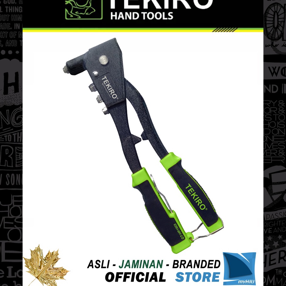 Jual Terlaris Tang Ripet Tembak 24 32 4 48 mm Hand Rivet Riveter TEKIRO ...
