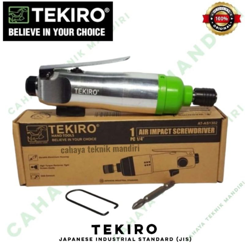 Jual Obeng angin TEKIRO air impact screwdriver 6 mm ( 1/4 inch ...