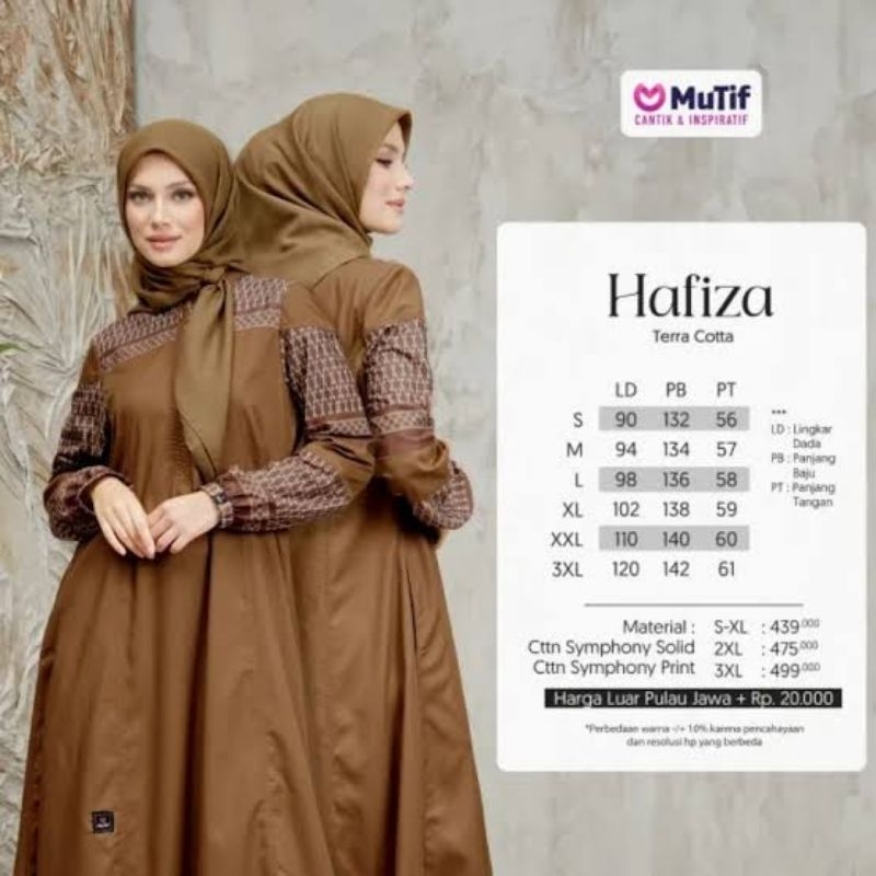 Jual MUTIF HAFIZA | Shopee Indonesia