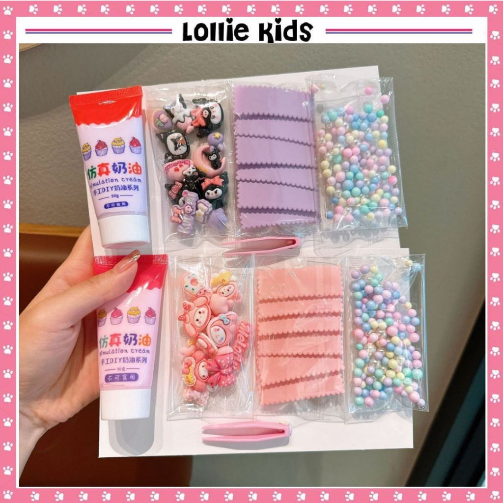 Jual JEPIT DIY CRAFT SANRIO HANDMADE LUCU ACTIVITY ANAK VIRAL MURAH ...