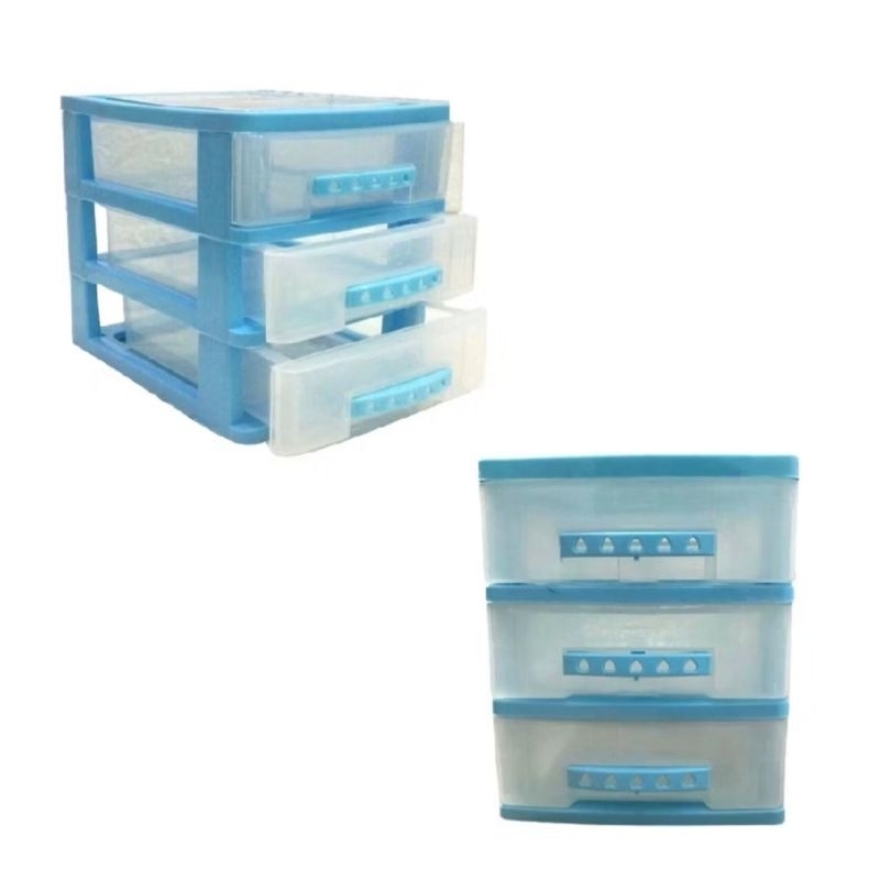 Jual Rak Laci Selorokan Mini Cabinet Box Laci Susun 3 | Shopee Indonesia