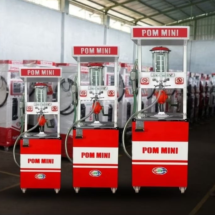 Jual POM MINI - Pertamini Manual 1 Nozzle (kapasitas tangki 60,120 ...