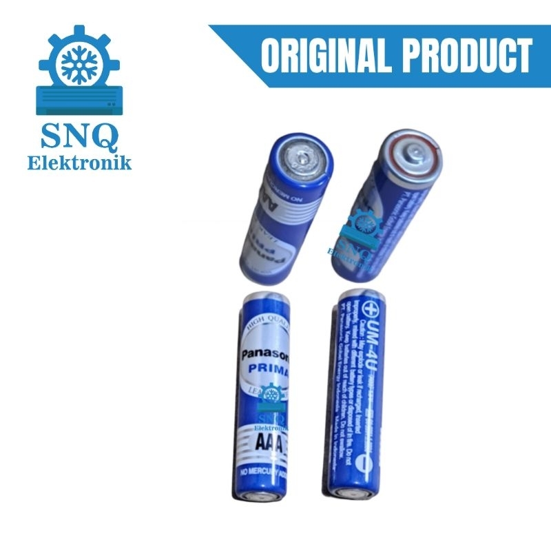 Jual Baterai A3 Panasonic / Baterai remot AC 1 set 2 pcs | Shopee Indonesia