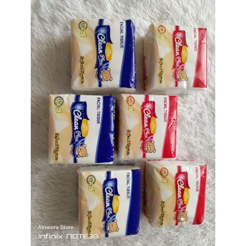 Jual Tissue Clean Plus Pop Up 130 Sheet Tissue Persegi Non Kotak ...