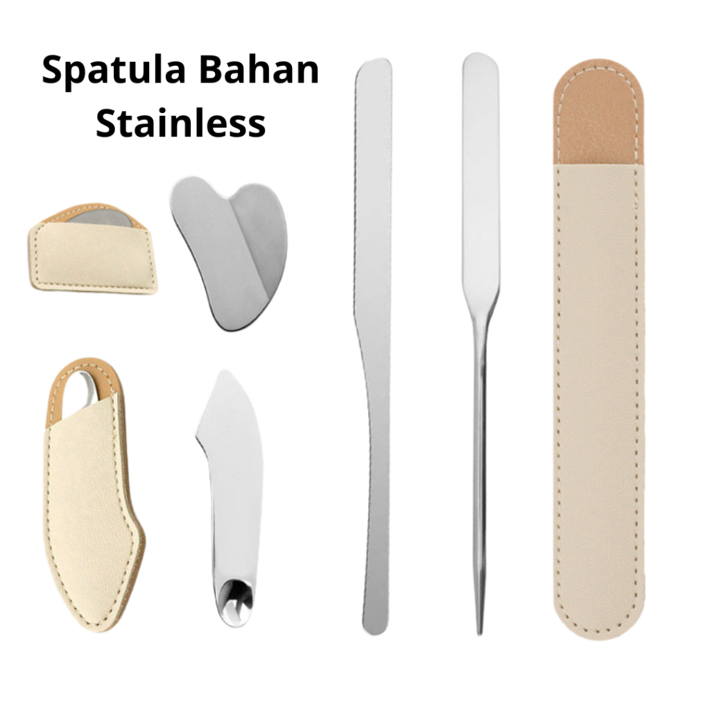 Jual Spatula Aplikasi Foundation Stainless Stell / Spatula Makeup ...