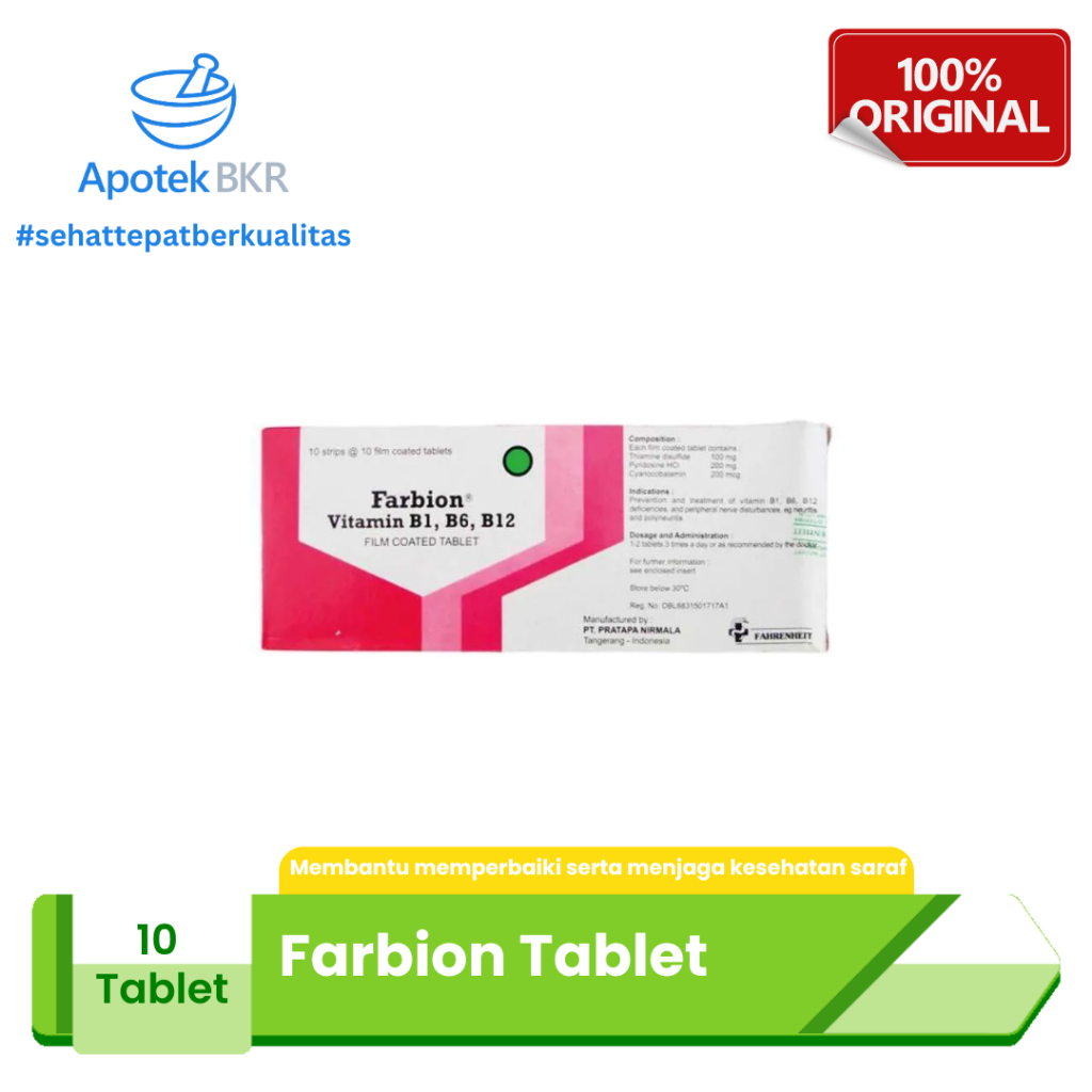 Jual Farbion Strip isi 10 Tablet | Shopee Indonesia