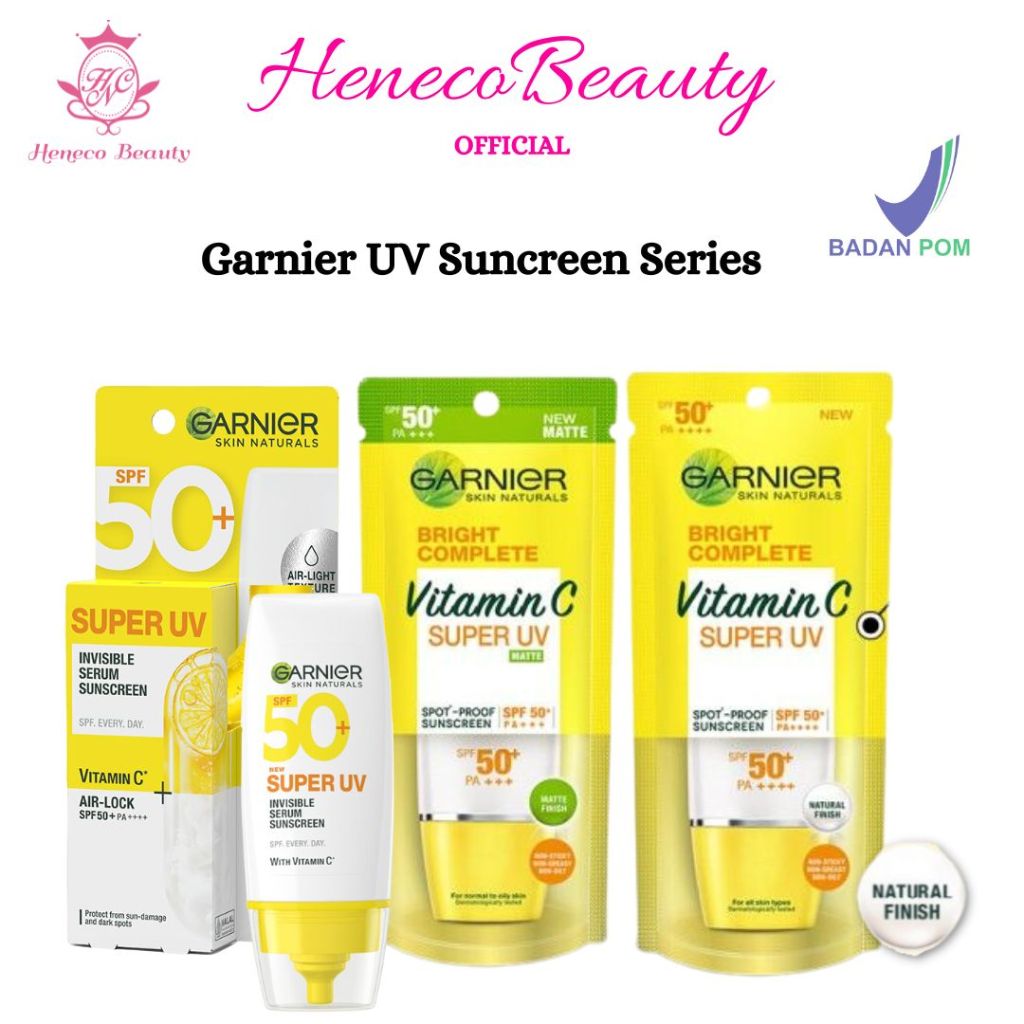 Jual GARNIER Super UV Spot Proof Sunscreen SPF 50+ PA+++ Matte ...