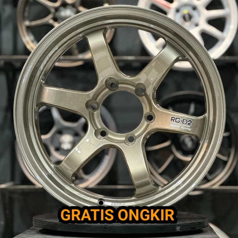 Jual velg mobil ring 18 ADVAN RG D2 FLOW FORMING velg r18 fortuner pajero | Shopee Indonesia