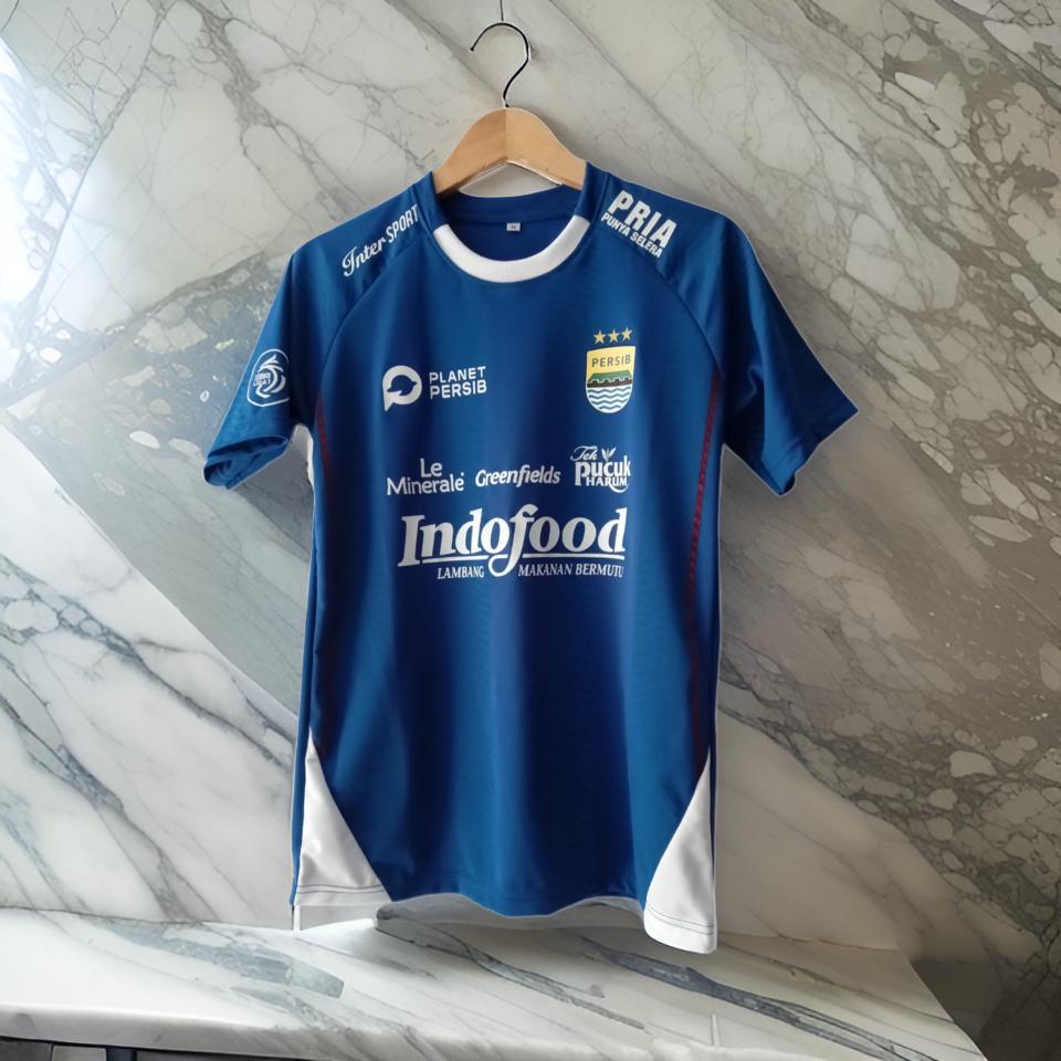 Jual Jersey Persib-Bandung-2024/2025-Material*Hyget super-Sablon Rubber ...