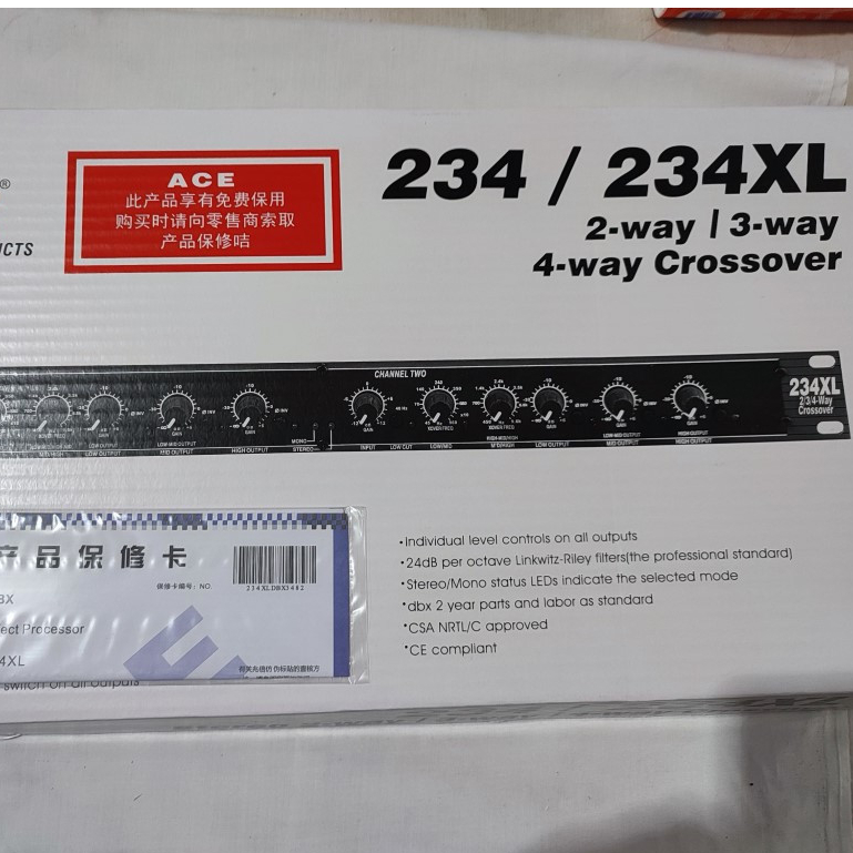 Jual Crossover / CROSSOVER / Crossover Aktif DBX 234 / 234XL | Shopee Indonesia