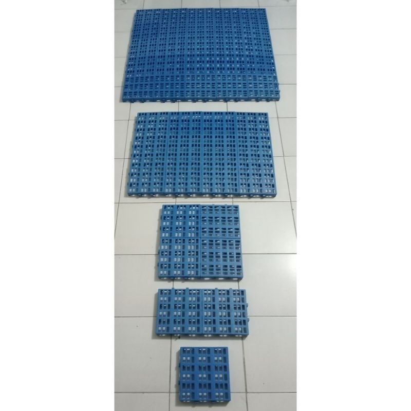 Jual alas plastik/slat untuk stand produk platform display indoor ...