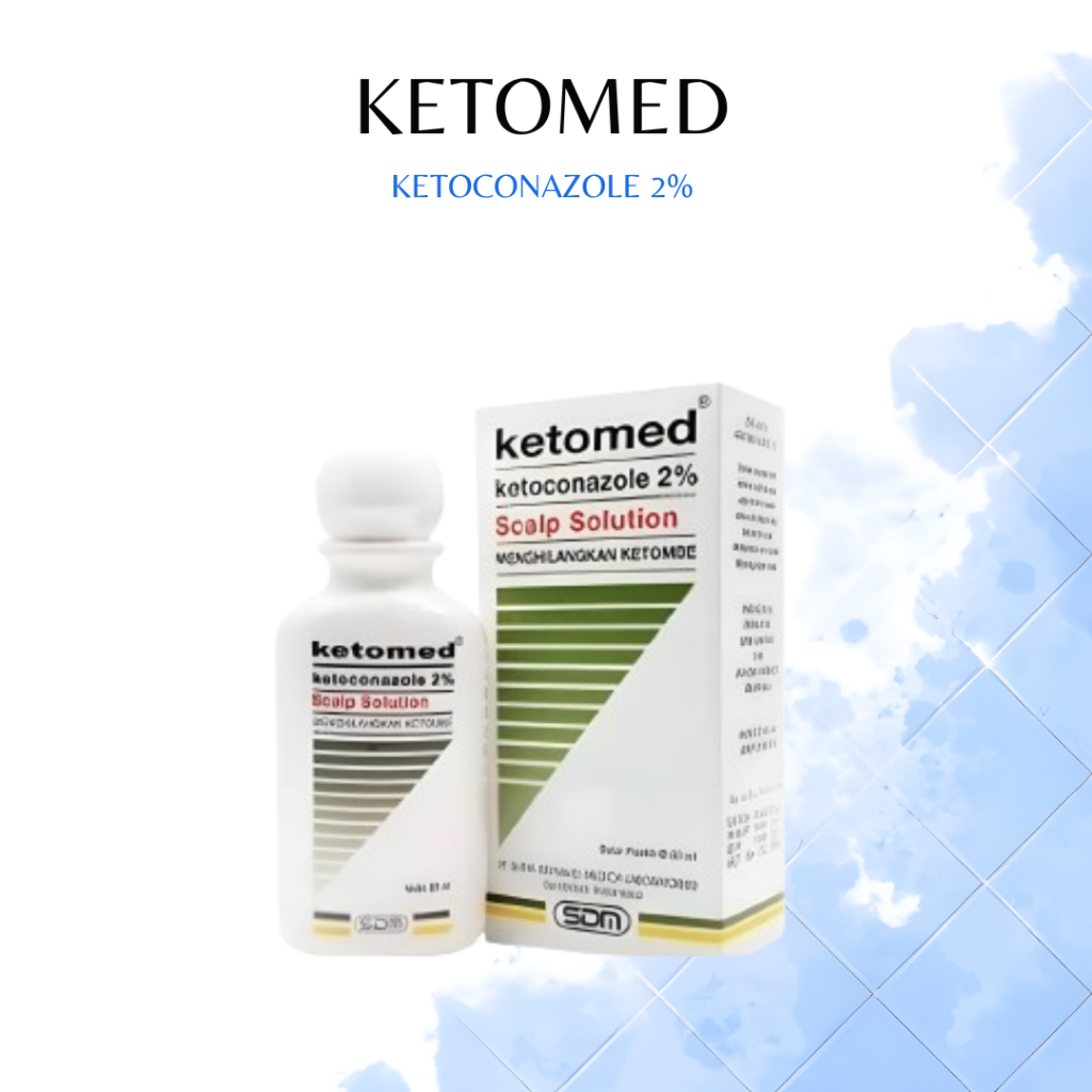Jual Ketomed Scalp Solution - Shampo Ketombe 60ml - Ketomed SS | Shopee ...