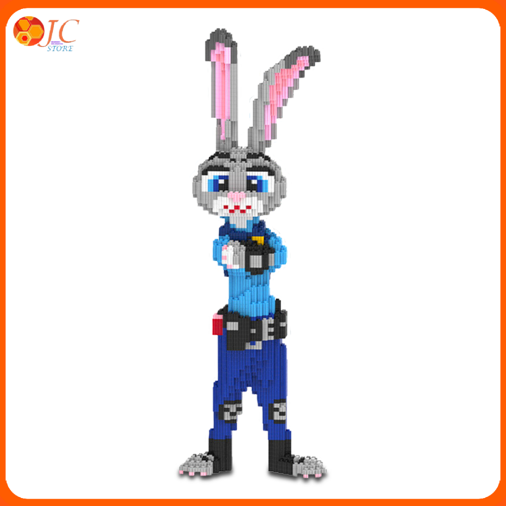 Jual JC Nano Block ZOOTOPIA JUDY HOPPS Mainan Anak Balok Susun Puzzle ...