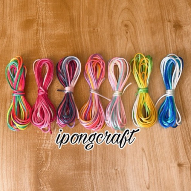 Jual Tali Satin 2mm isi 5Meter / Tali Cina 2mm | Shopee Indonesia