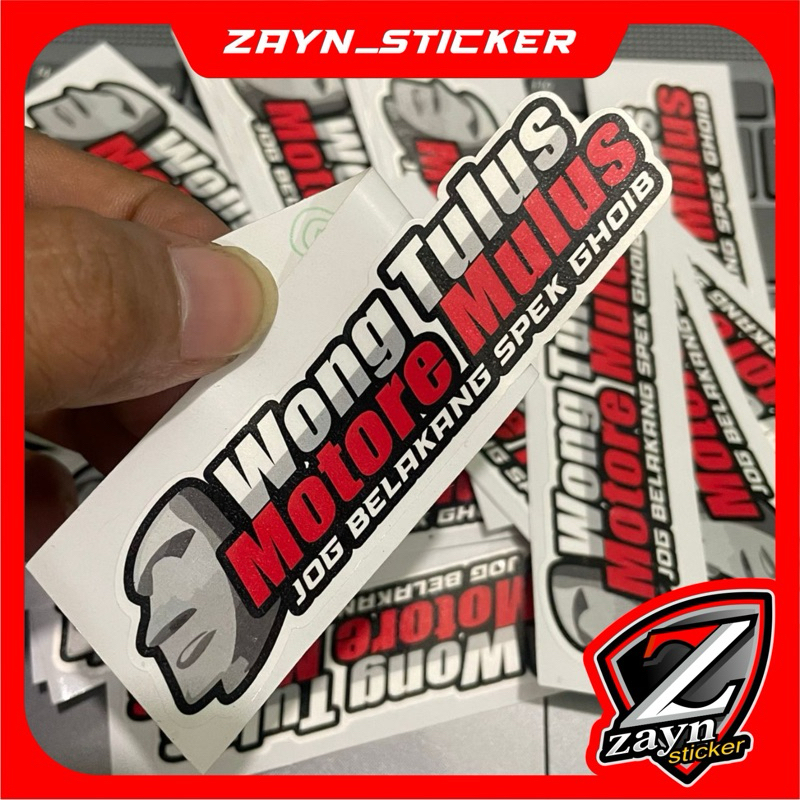 Jual sticker viral wong tulus 006 | Shopee Indonesia