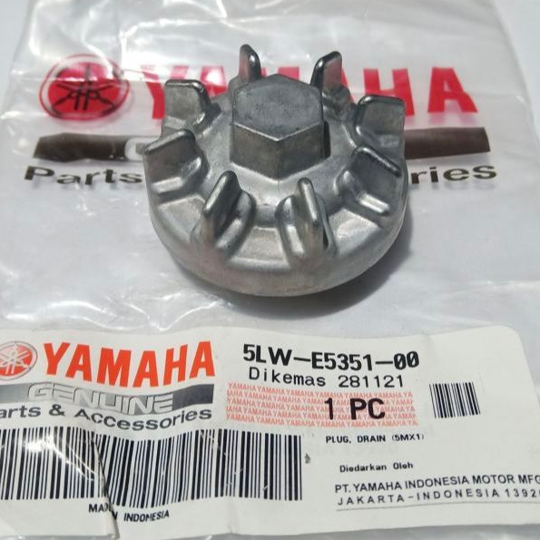 Jual BAUT TUTUP PEMBUANGAN OLI MESIN BAWAH MIO SPORTY SMILE NOUVO ...