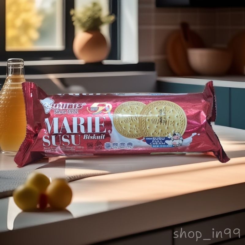 Jual Biskuit Marie Susu Unibis 180g | Shopee Indonesia