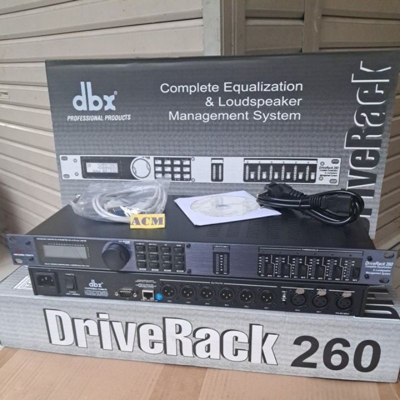 Jual MANAGEMENT SPEAKER DBX 260 CROSSOVER DIGITAL AKTIF 3 INPUT 6 OUTPUT DLMS DBX260 | Shopee ...