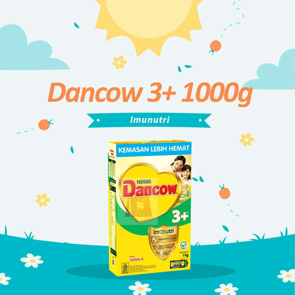 Jual Nestle Dancow 3+ dengan Susu Pertumbuhan Rasa Vanila 3-5 Tahun Box ...