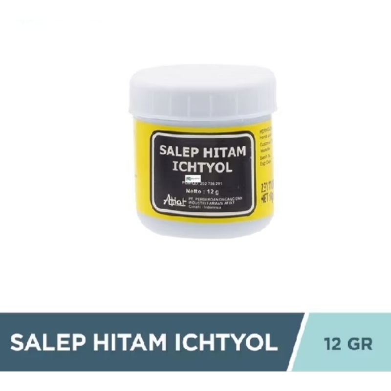 Jual SALEP HITAM / SALEP BISUL ICHTYOL 12gr | Shopee Indonesia