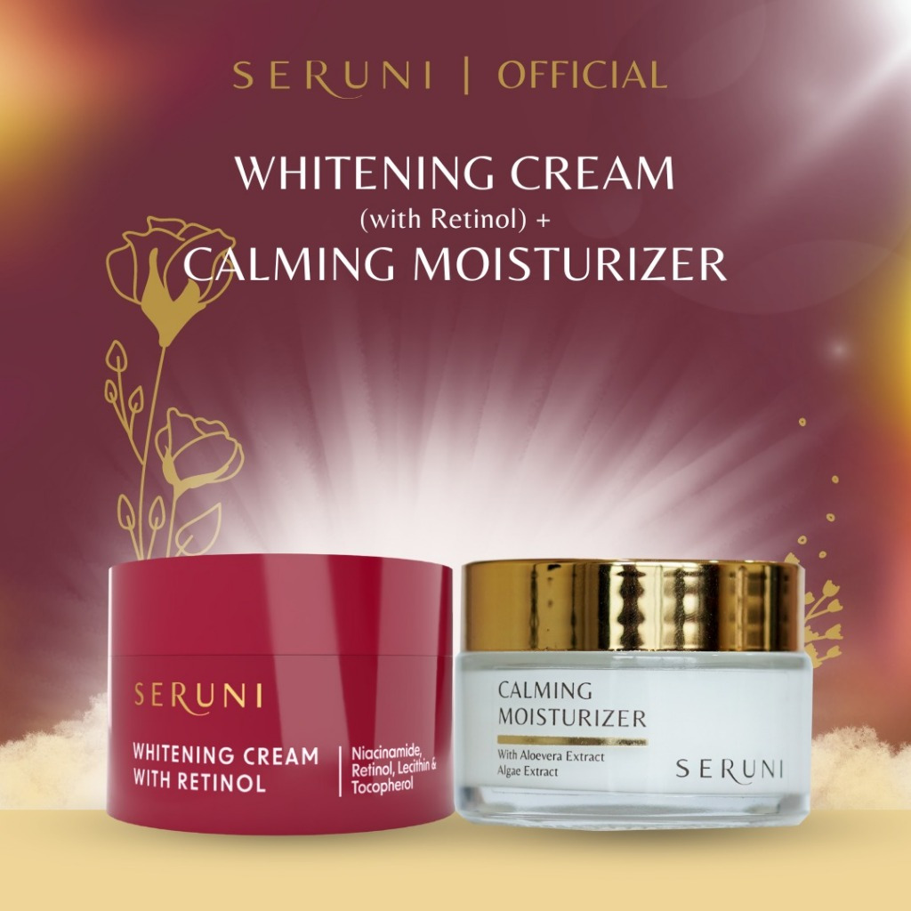 Jual Seruni - Bundling Whitening Cream With Retinol & Calming ...