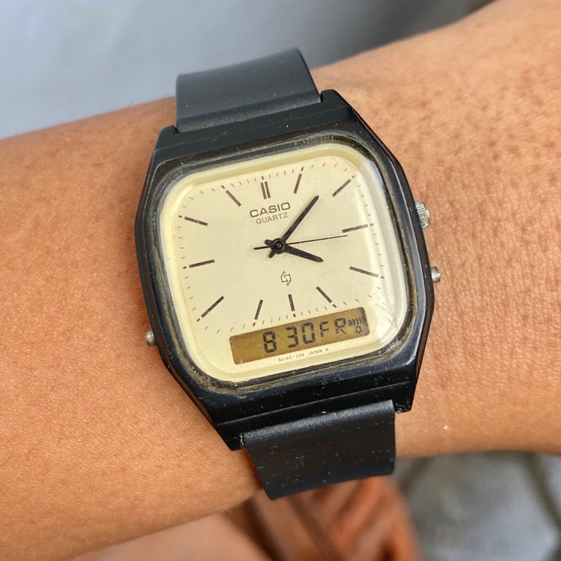Jual 90’s CASIO AQ-23 Tank Japan Market | Shopee Indonesia