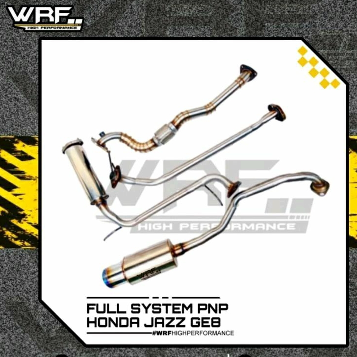 Jual WRF HONDA JAZZ GE8 FULL EXHAUST PLUG N PLAY | Shopee Indonesia