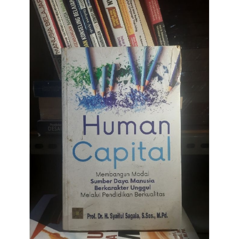 Jual Human Capital Menbangun Modal Sumber Daya Manusia Prof. Dr. H ...