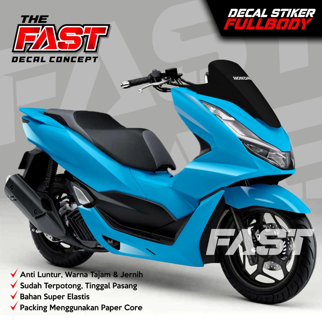 Jual Stiker Decal Pcx 160 Fullbody Simpel Polos Warna Terbaru Sticker ...