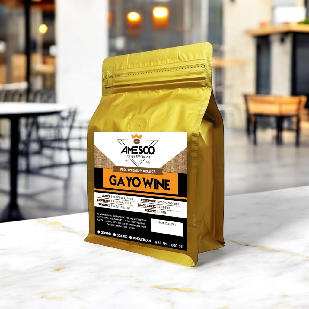 Jual KOPI GAYO WINE ARABIKA 200GR KOPI BIJI / KOPI BUBUK PREMIUM | Gayo ...