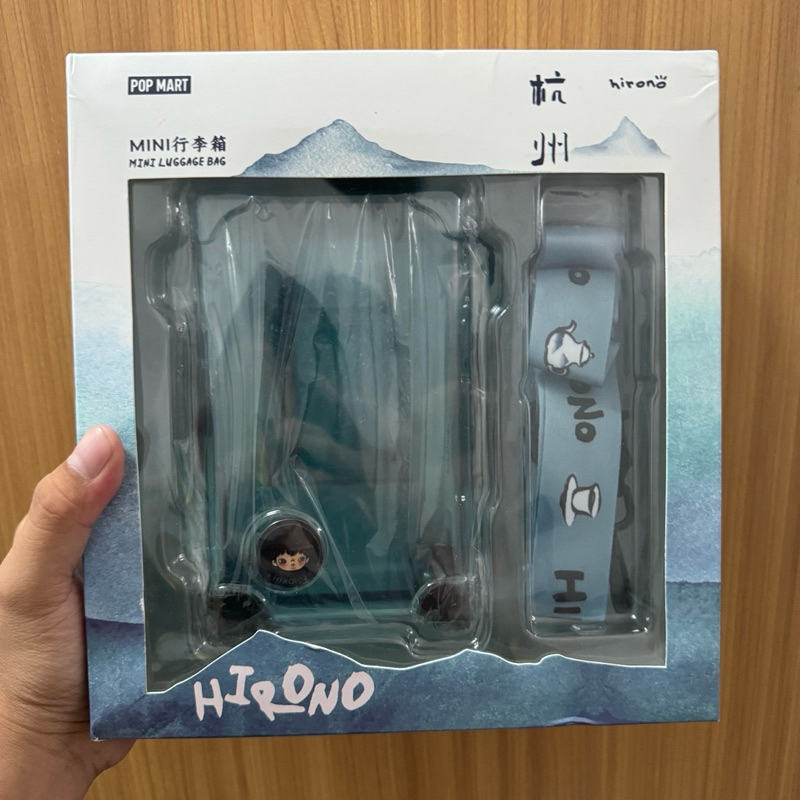 Jual POP MART HIRONO Mini Luggage Bag 100% ORIGINAL | Shopee Indonesia