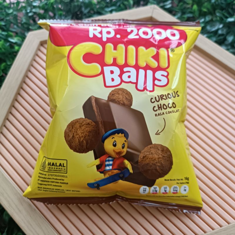 Jual CHIKI BALL COKLAT 1 RENTENG | Shopee Indonesia
