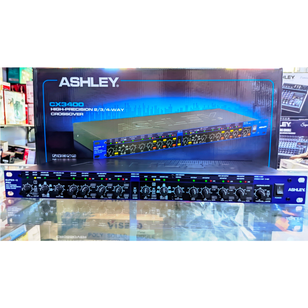 Jual Crossover Ashley CX3400 2/3/4 way SUPER XPRO BERKUALITAS Original ...