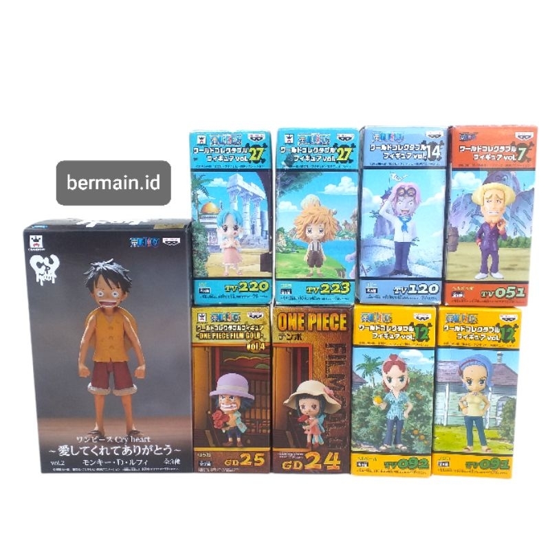 Jual One Piece Monkey D Luffy Nami Sanji Zorro Tony Chopper Usopp Koala ...