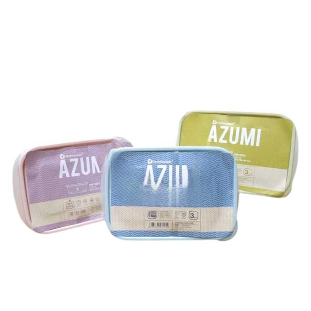 Jual TECHNOPLAST Azumi Grande Sealware / Kotak Penyimpanan 850 Ml Set ...