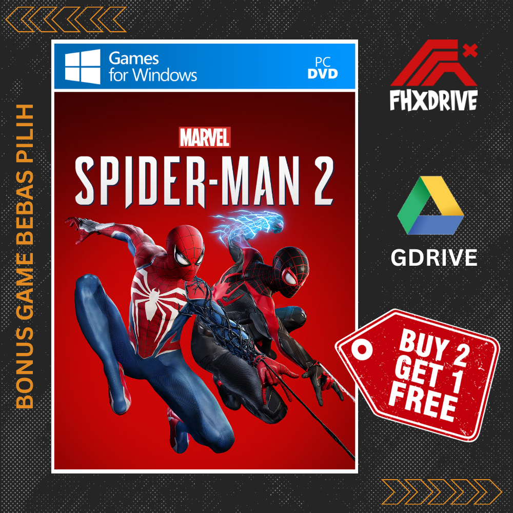 Jual MARVEL SPIDERMAN 2 | GAME PC | BELI 2 GRATIS 1 | Shopee Indonesia