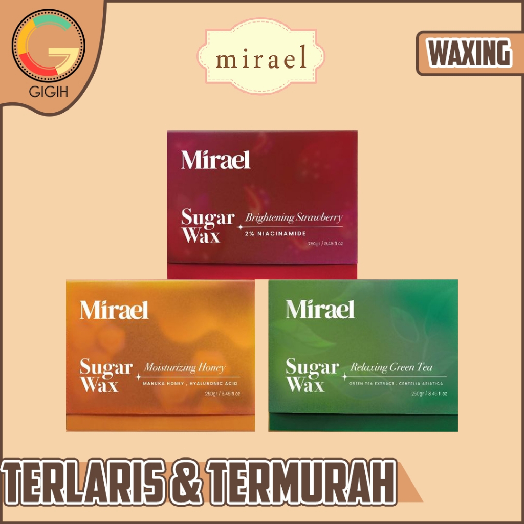 Jual MIRAEL SUGAR WAX WAXING / WAX PENGHILANG BULU RAMBUT 210ML ...