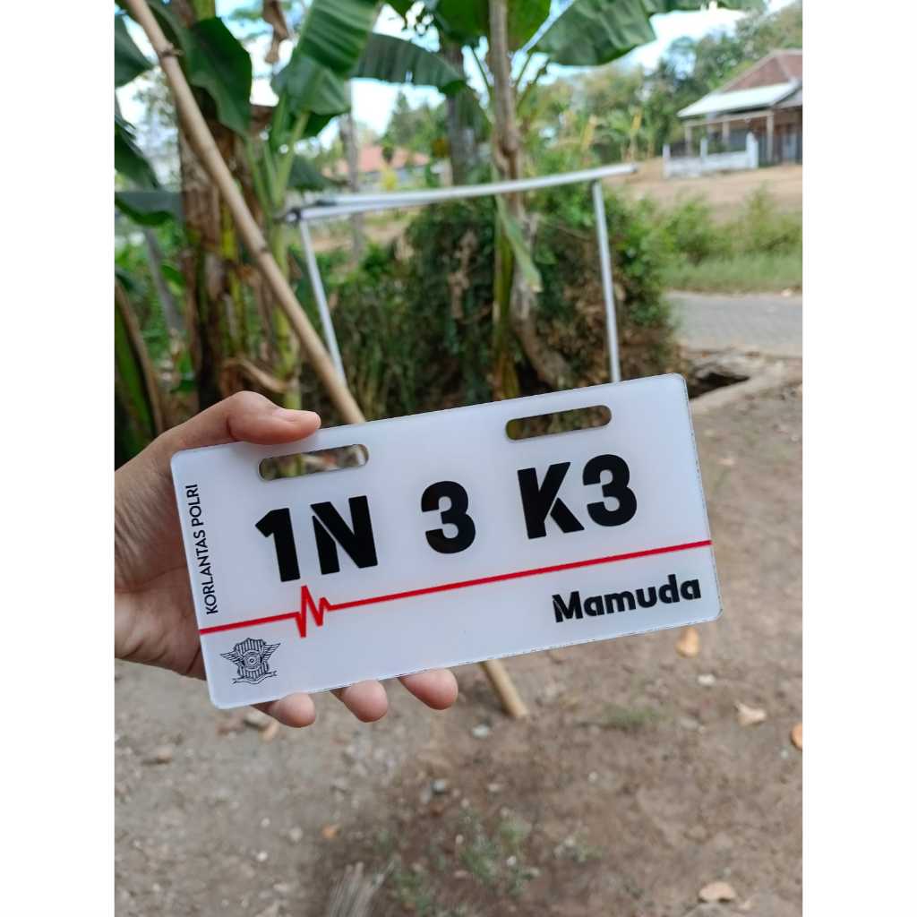 Jual Plat Sepeda Listrik Custom - B1 | Shopee Indonesia