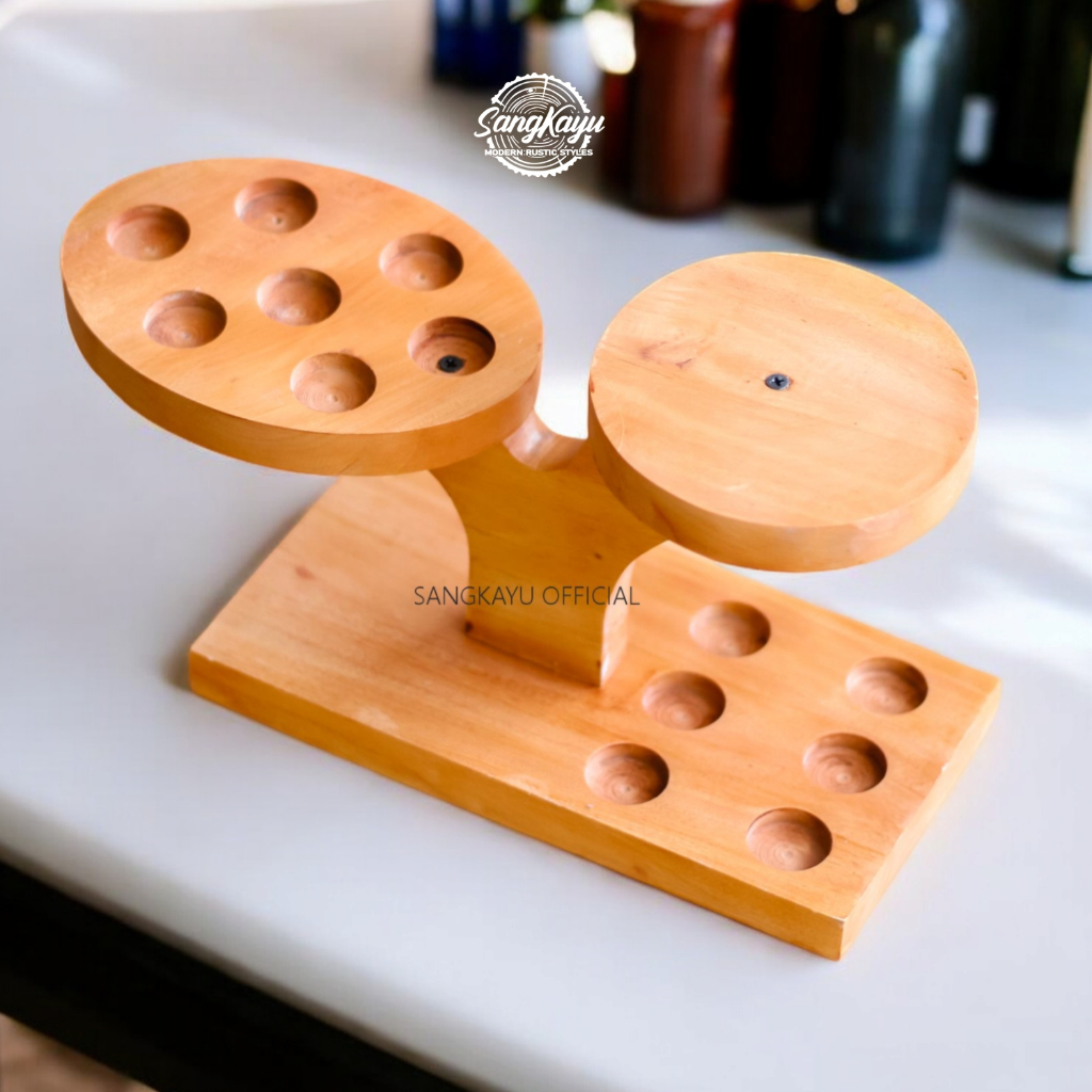 Jual SangKayu Wooden Essentials Oil Rack + Aromatherapy Air Difuser ...