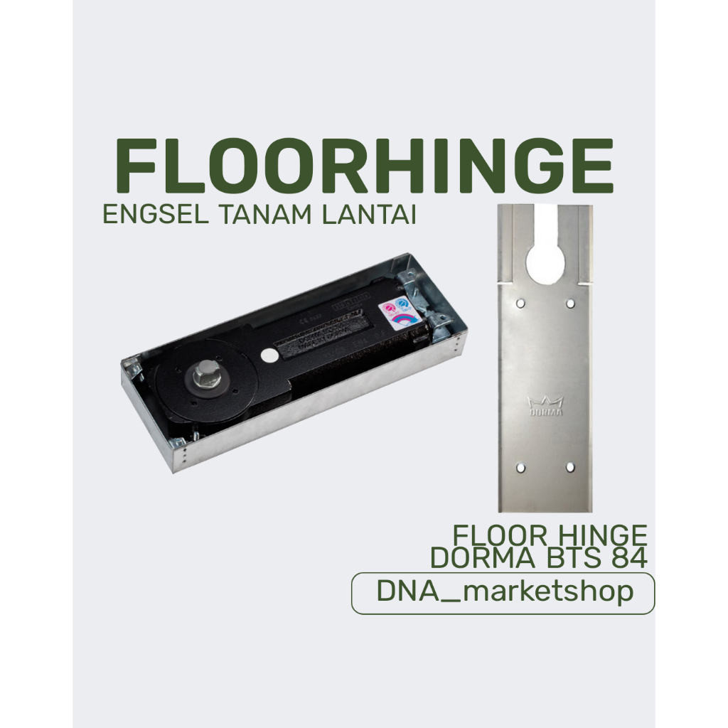 Jual Floorhinge Dorma BTS 84 / Engsel Pintu Tanam Lantai Pintu Kaca ...