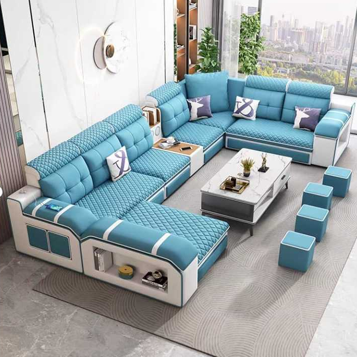 Jual FULL SET SOFA WAFFLE MOON MODERN PREMIUM GRADE LUXURY / SOFA ...