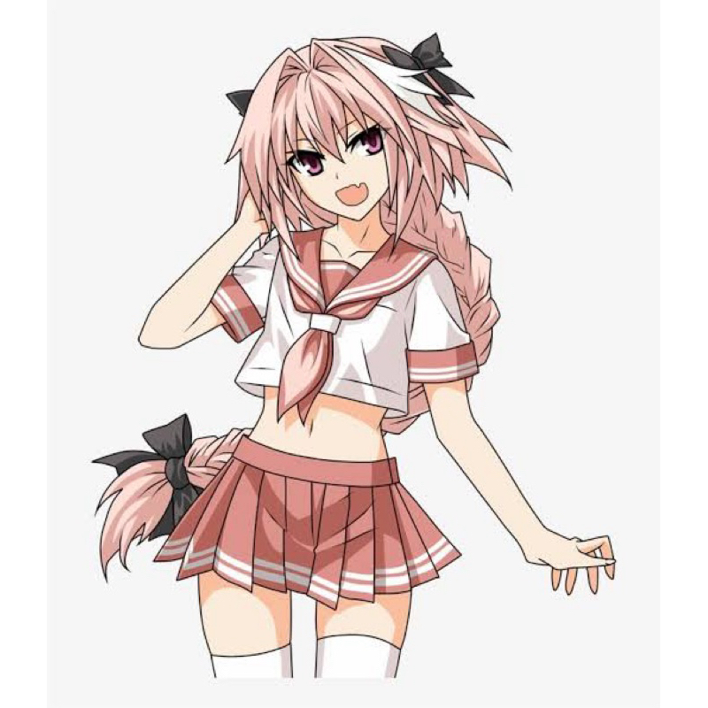 Jual Fate Grand Order Astolfo FGO Schoole Uniform Pink Seifuku Taobao ...