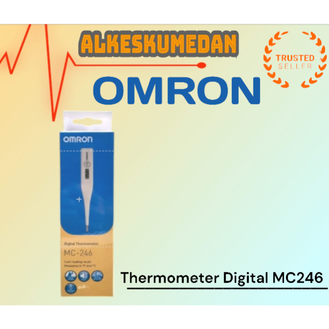 Jual THERMOMETER DIGITAL OMRON MC-246 | Shopee Indonesia